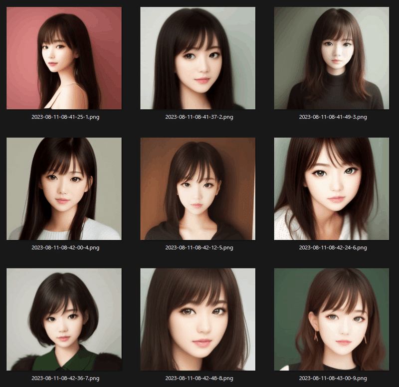 AI絵。LoRAってシンプルでいいね。｜k1togami