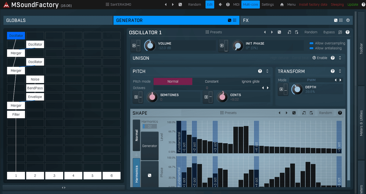 Reaperの付属音源ReaSynthについて｜睦涼（むつみりょう）