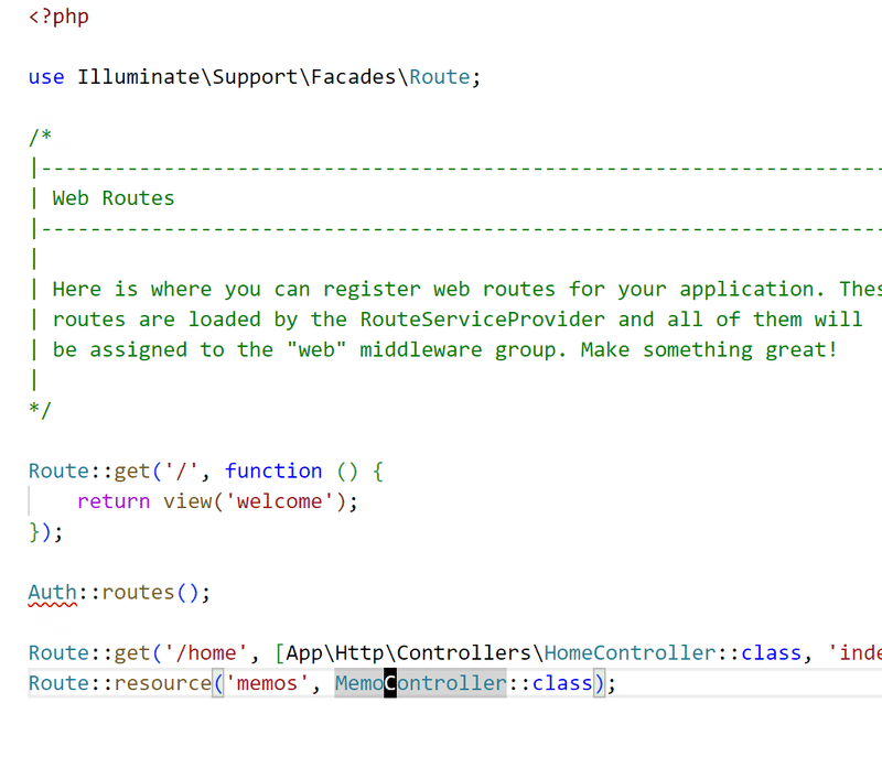 laravel sail(docker desktop)とvscode(2) - 開発編｜mocotech