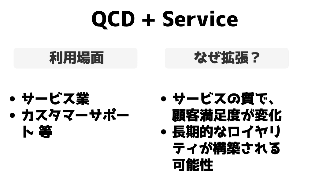 QCD: 汎用性の高い情報整理・比較フレームワーク｜yw