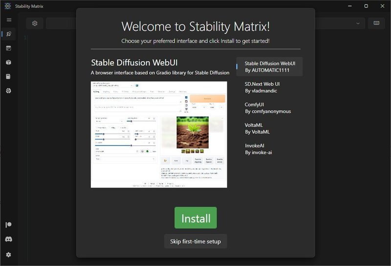 【超カンタン】Stability Matrixが凄い！ 画像AI環境構築これで出来ないなら諦めろ【モデルLoRA管理付】｜カガミカミ水鏡👯
