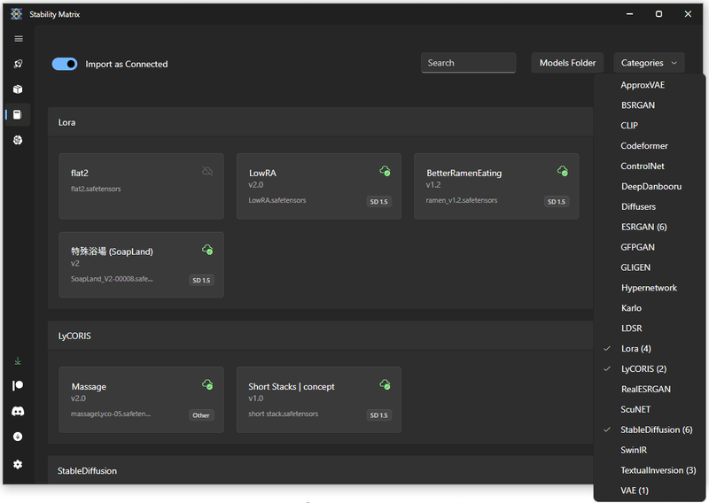 【超カンタン】Stability Matrixが凄い！ 画像AI環境構築これで出来ないなら諦めろ【モデルLoRA管理付】｜カガミカミ水鏡👯
