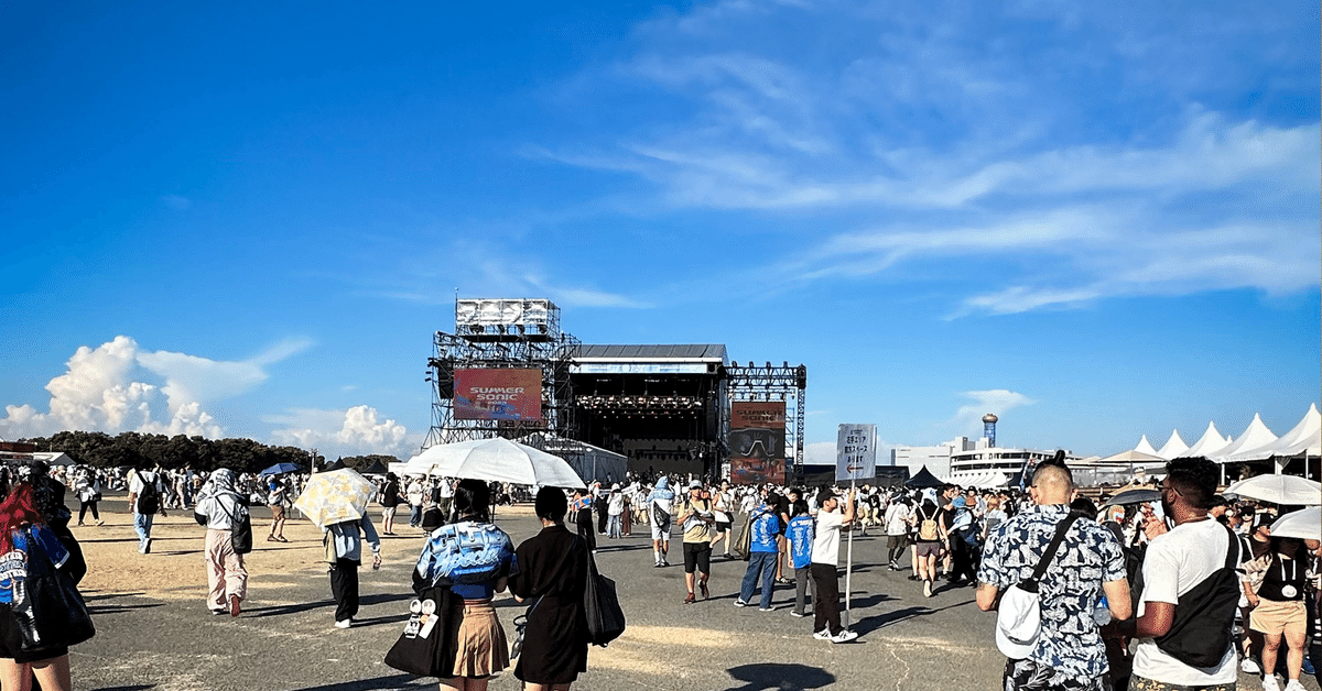 猛暑に参加する夏フェスのための対策・サマソニ備忘録｜Koichiro Miyoshi