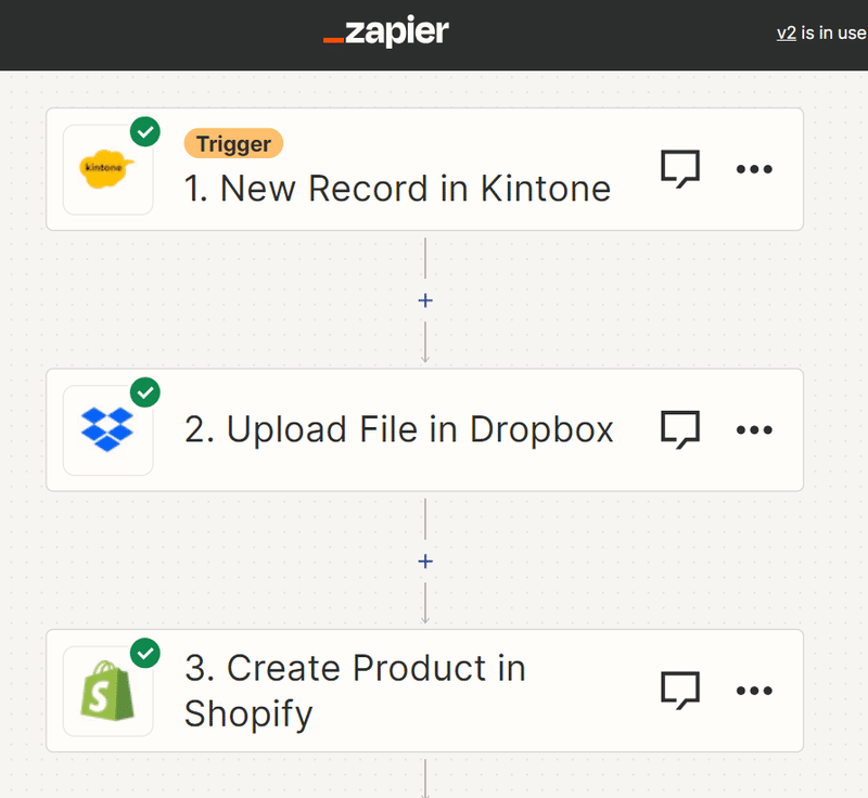kintoneからshopifyに商品を登録｜おはし総研 西垣勝貴
