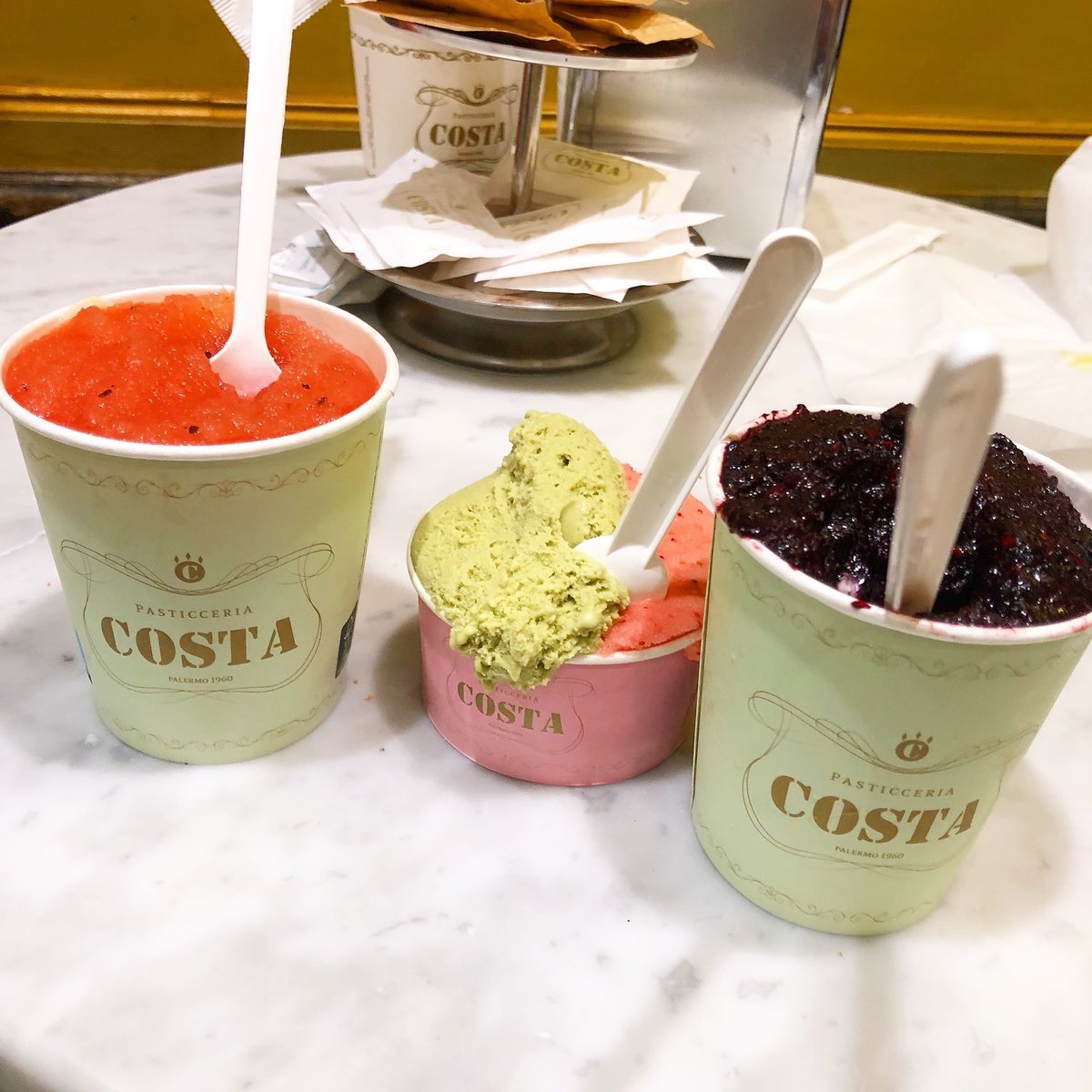 ナポリ〜シチリア旅行記2023 その4 パレルモスイーツ｜Chishiho