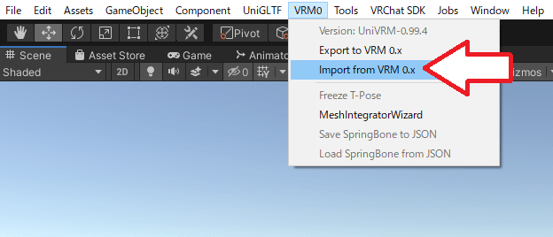 Modular Avatarを使用してVRM0.xアバターのきせかえする｜笹野ぱんだ丸