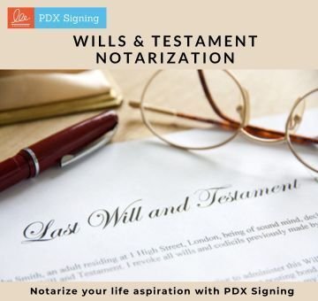 Notarize your life aspiration with PDX Signing｜pdxsigning