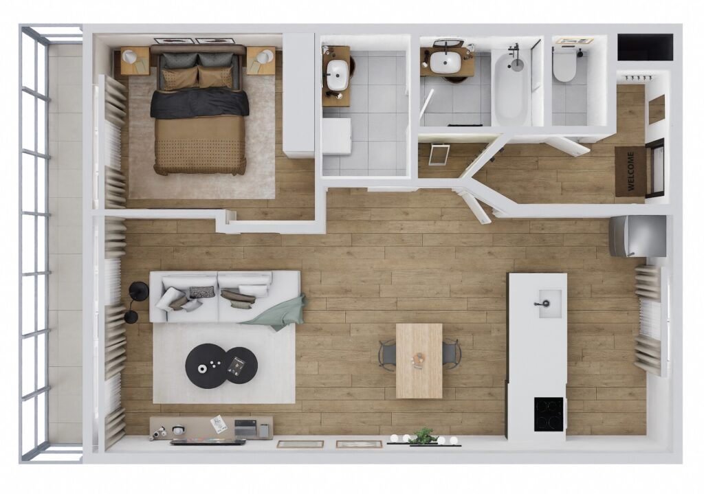 間取り図を簡単にVR化できるAIツール『GetFloorPlan』を使ってみた。｜くらたゆうき