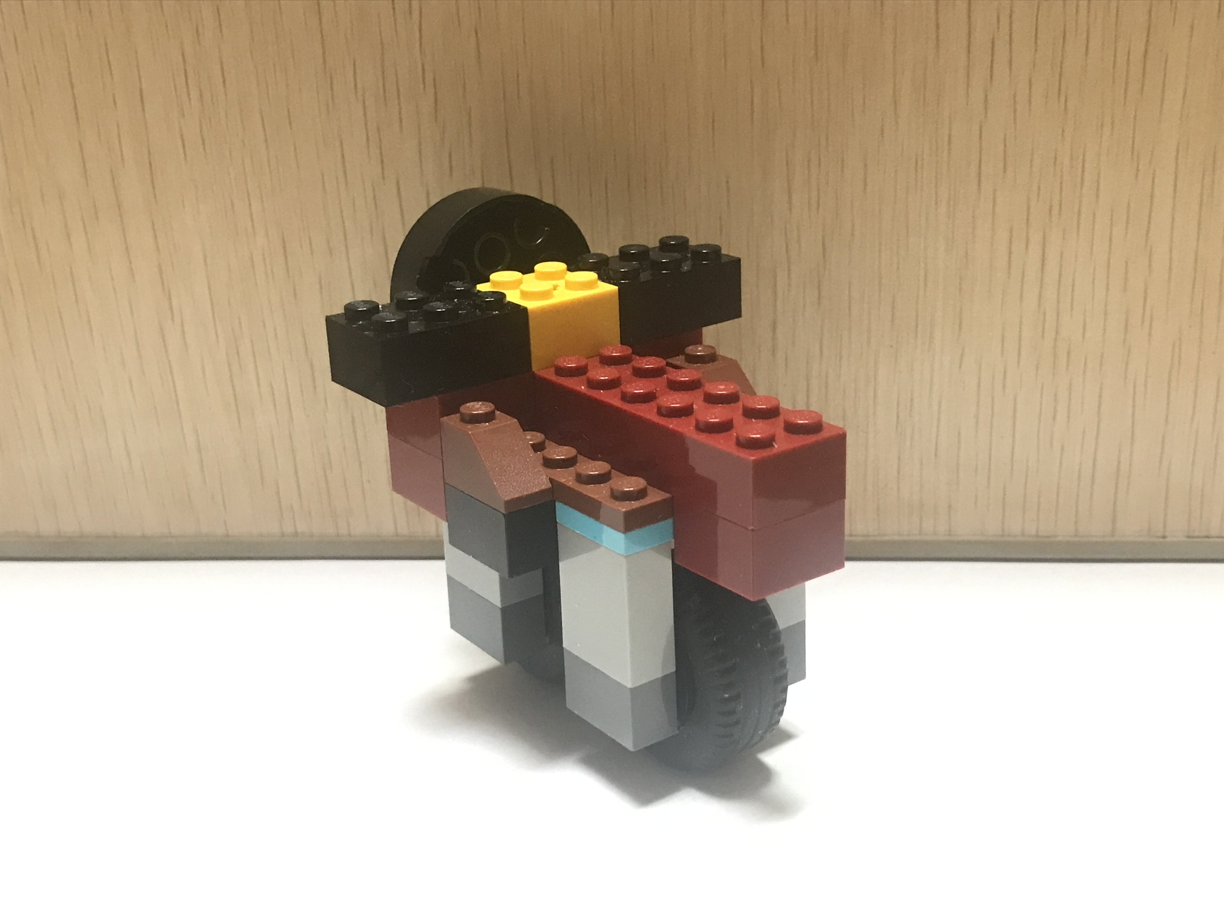 ブロックでバイクを再び作ってみた。｜浪人のサムライ（旧kawa@noter）