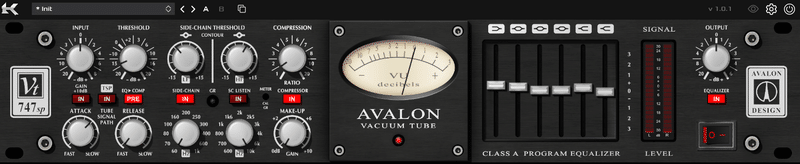 【週刊プラグインレビュー】Kazrog / Avalon Vt-747SP（Native）｜moroishimasaoki