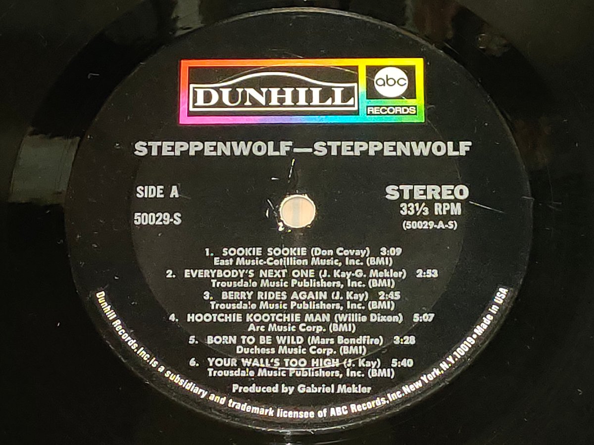 【Steppenwolf】(1968) 「ワイルドでいこう!」収録の米国ハードロックの祖1st｜よっしー