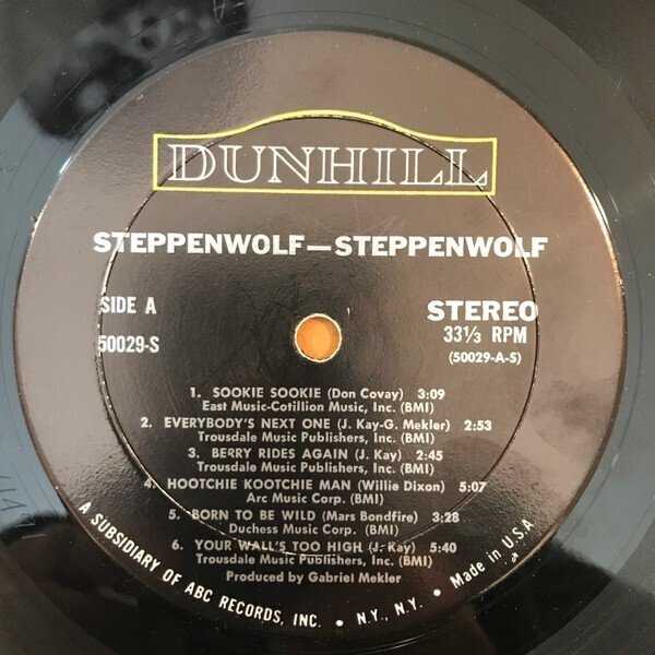 【Steppenwolf】(1968) 「ワイルドでいこう!」収録の米国ハードロックの祖1st｜よっしー