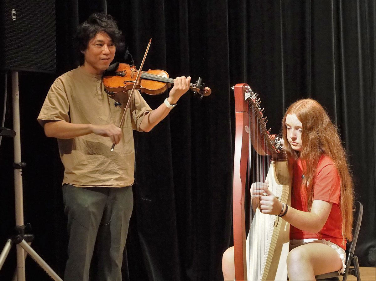 来日ツアーを企画してみて「 Michael Rooney, June McCormack & Music Generation Laois ...