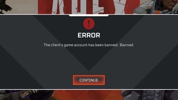 APEX ban解除方法｜NaTsu@APEX