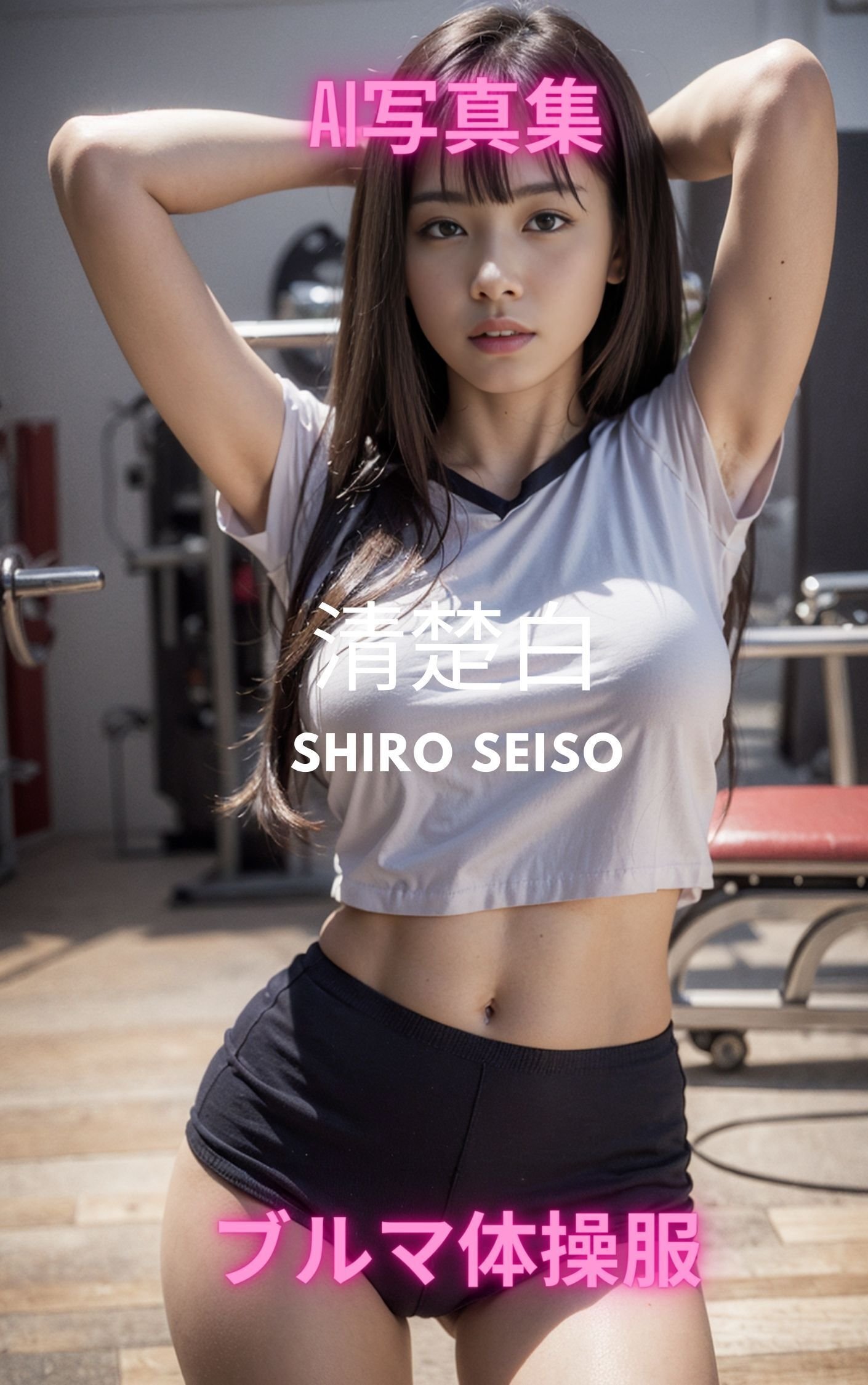 AI写真集 清楚白 SHIRO SEISO ブルマ体操服 3｜Premium Girls