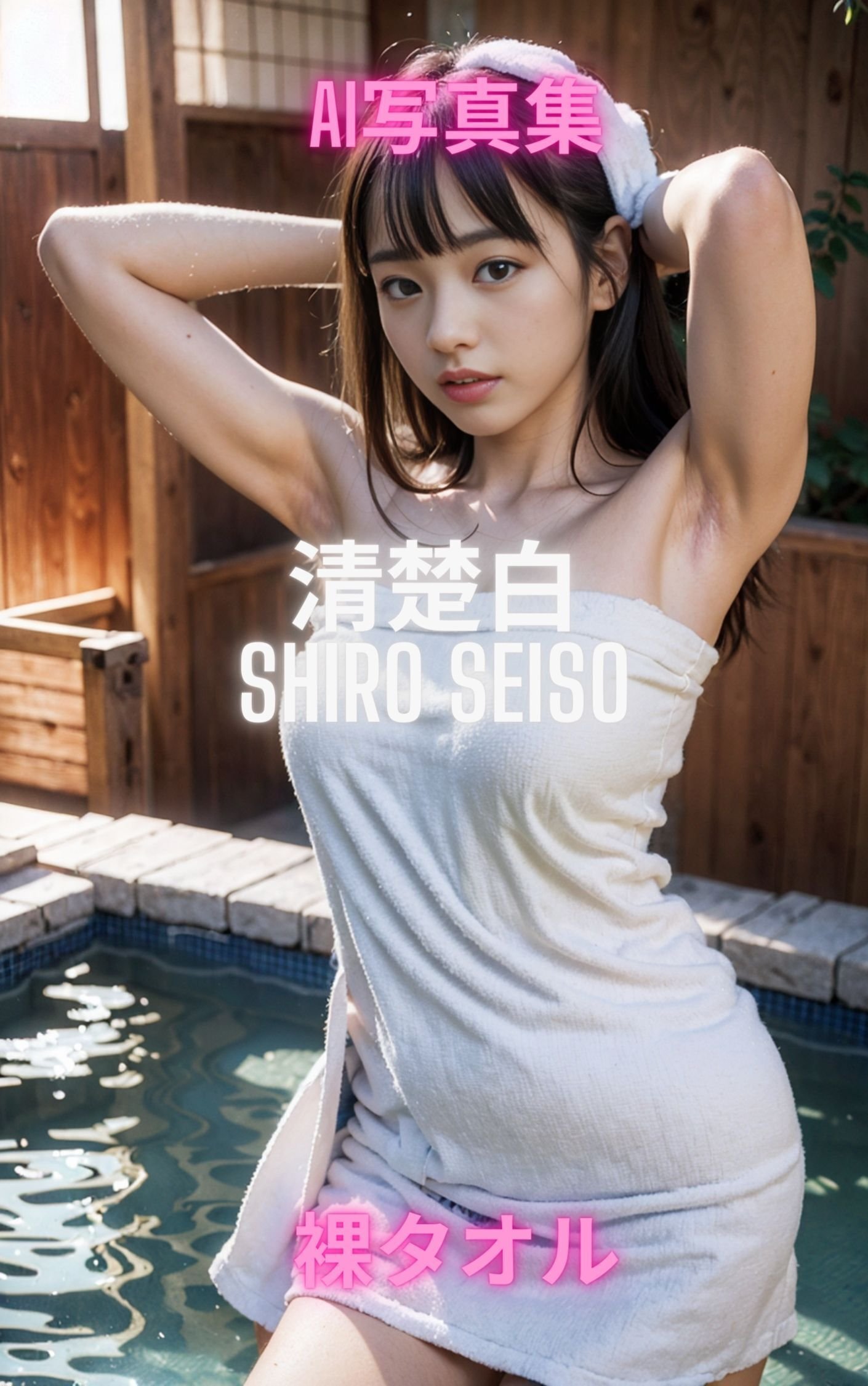 AI写真集 清楚白 SHIRO SEISO裸タオル 3｜Premium Girls