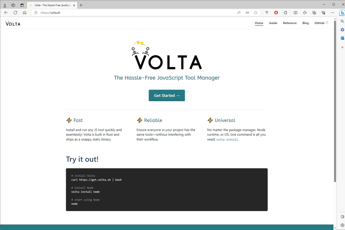 WindowsでNode.jsのバージョン管理 - VOLTA v1.1.1｜るらい