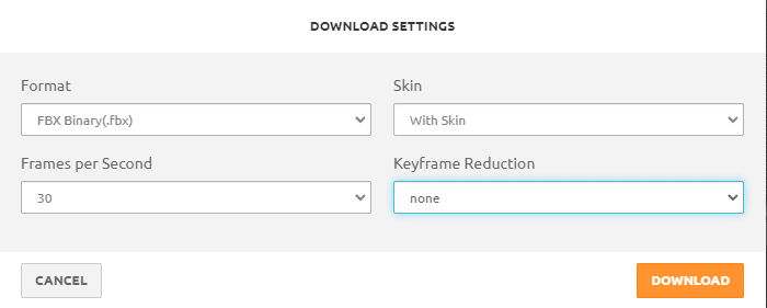 自作キャラモデルを自動でスキニングしてアニメーションを付けるメモ｜polyCube1