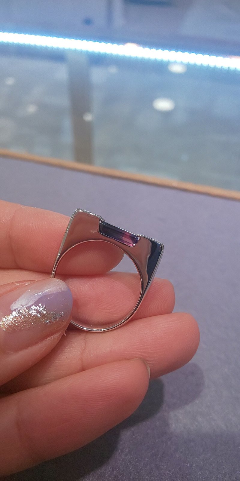 一点もの vol.1～プレシャスブリッジリング・バイカラーサファイア～｜NY仕込みのATing Jewelry エイティングジュエリー