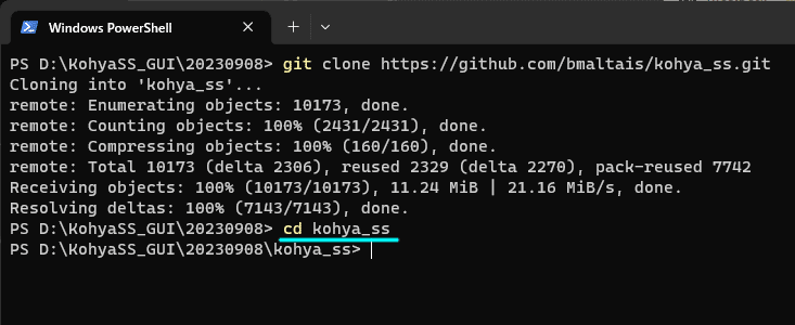 Kohya's GUI版LoRA学習①：環境構築｜はかな鳥