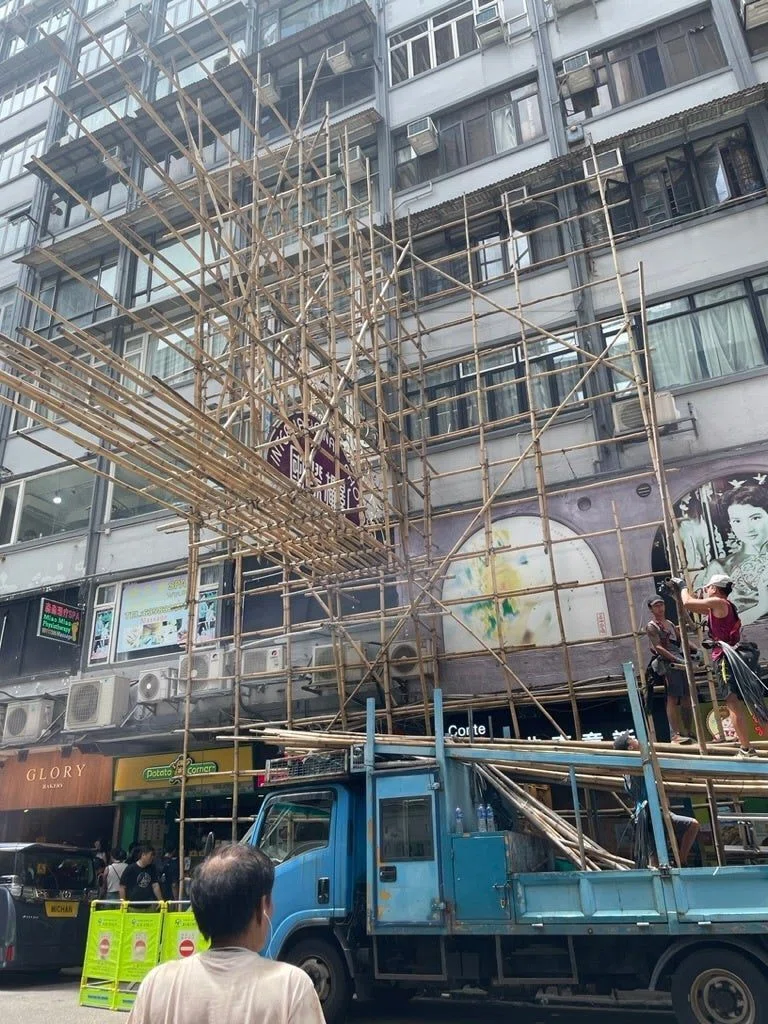 [Hong Kong 99 Days #20] Focus on "Bamboo Scaffolding"! It was closely ...