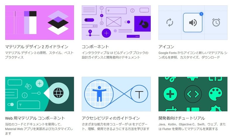 googleが推奨するマテリアルデザイン｜juunko hayashi