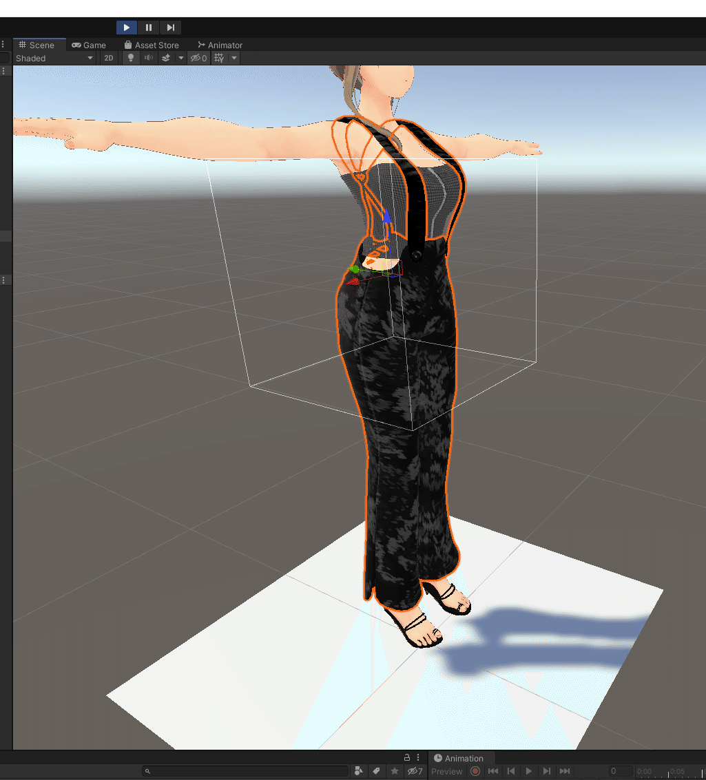 VRChat Modular AvatarでSetup Outfitした後にBoundsがおかしくなるのをなおす｜DoritosDontacos