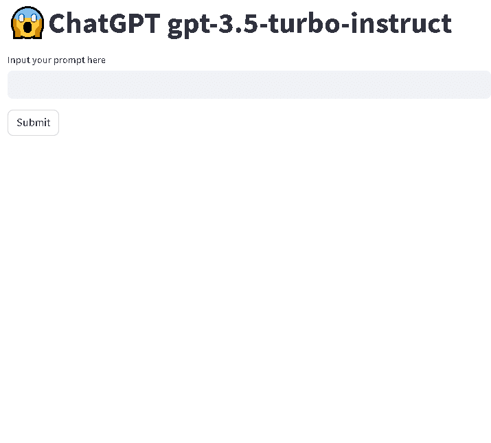 GPT-3.5-TURBO-INSTRUCTのウェブアプリを構築してみた｜Masayuki Abe