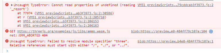 🐛Uncaught TypeError Failed to resolve module specifier "three ...