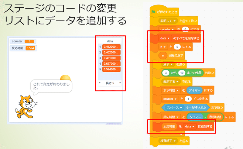 単純反応時間-2(Scratch応用講座)｜rock204