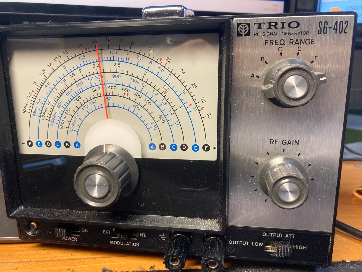 TS-520レストア(11) 受信部・送信部の調整｜井上雅彦 行動分析学