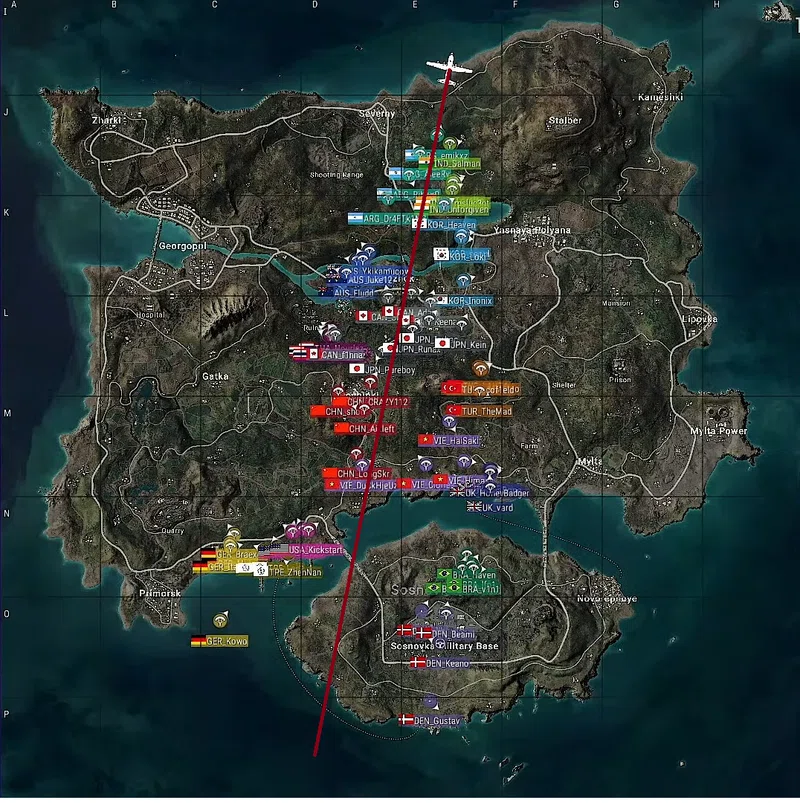 今更はじめるPUBG(PC版）第4回「マッチの流れと戦略」｜めんへら くれせりあ