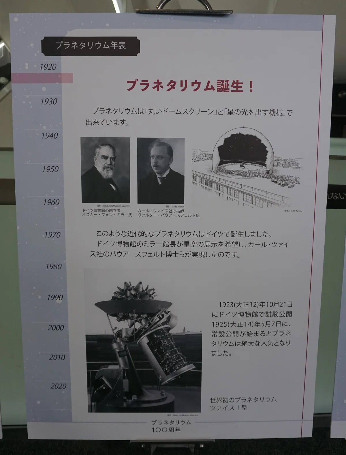 Let's Look Up at the Starry Sky: 100th Anniversary of the Planetarium ...