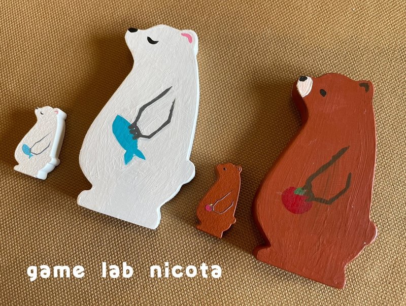 木製クマさん制作｜Tip3'S＊araco＊