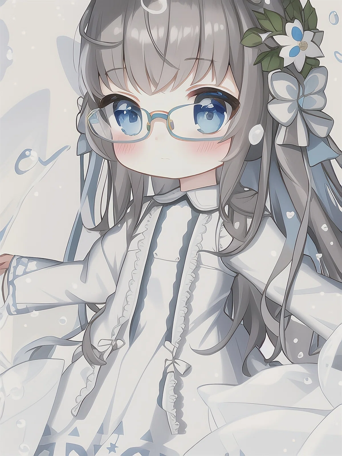 GIRL’s ILLUSTRATION【メガネっ娘】｜uRuO@code:Ft【制作依頼随時受付】