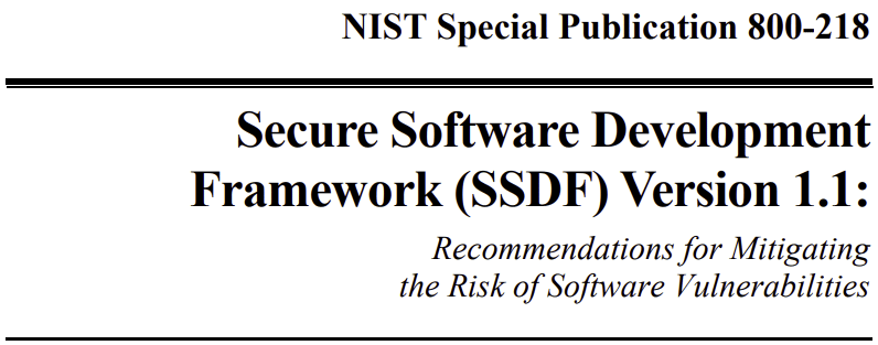 【要点抽出】NIST SP800-218 Secure Software Development Framework｜ニキヌス