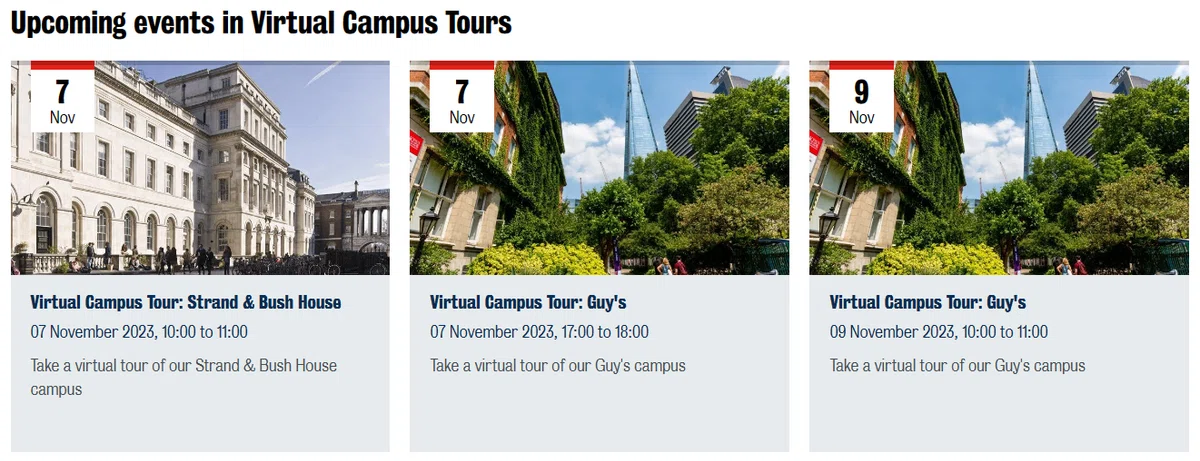 King's College London(KCL)の見学方法について調べてみた｜マサヒコ