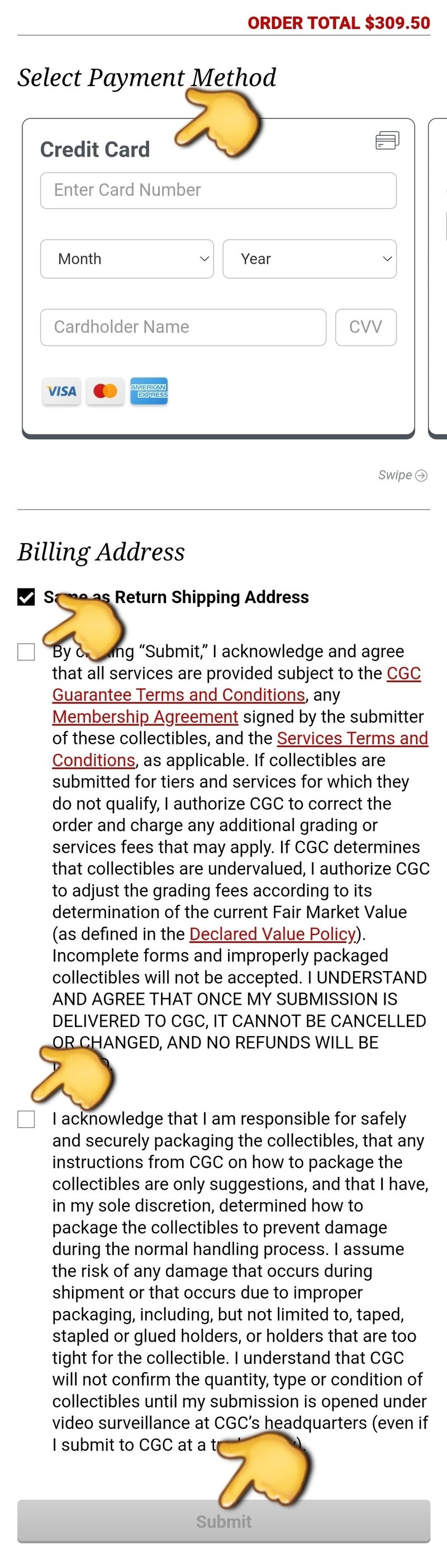 【CGC鑑定】CGCに直接提出する方法｜モル～noteのすがた～
