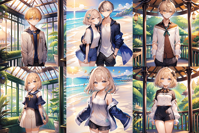 sd-scriptsで80種類↑のSDXLモデルからサンプル画像を出力する（比較データ公開）｜とりにく