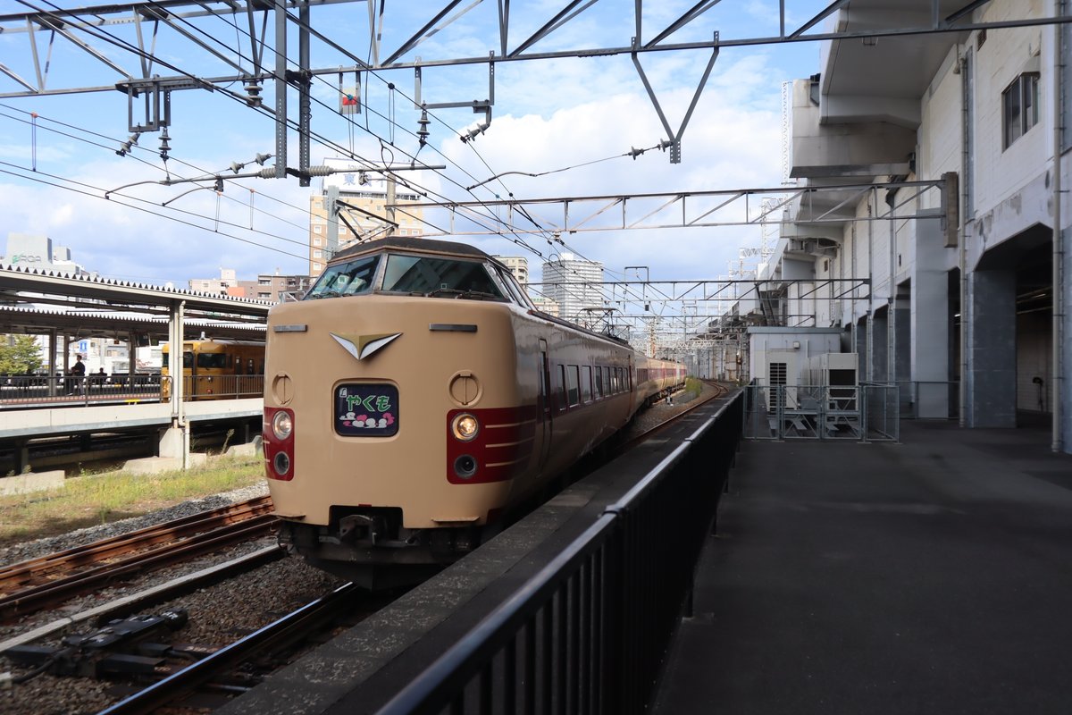 引退間近の381系特急やくもで伯備線・山陰本線を往復｜ryokichi