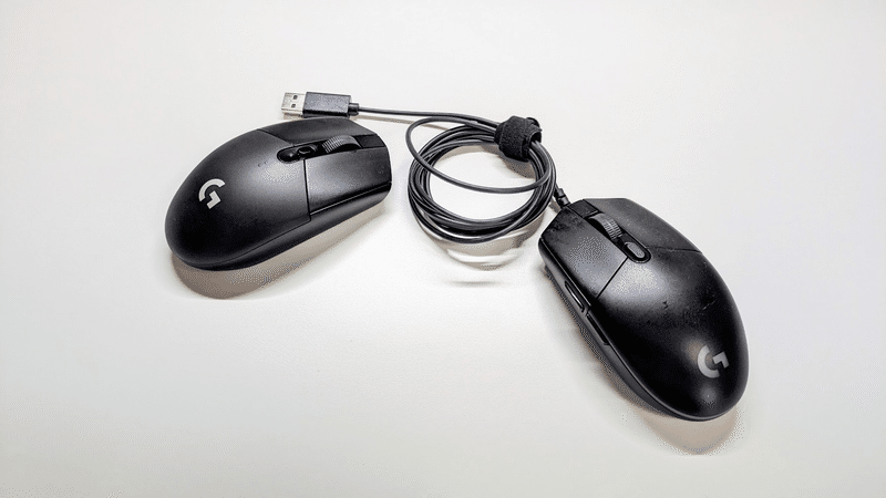 【logicoolマウス】安くて光る有線と高くて光らない無線｜あらぱぱ