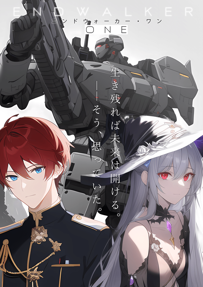 長編小説『エンドウォーカー・ワン』コンセプトアート｜EUREKA articles
