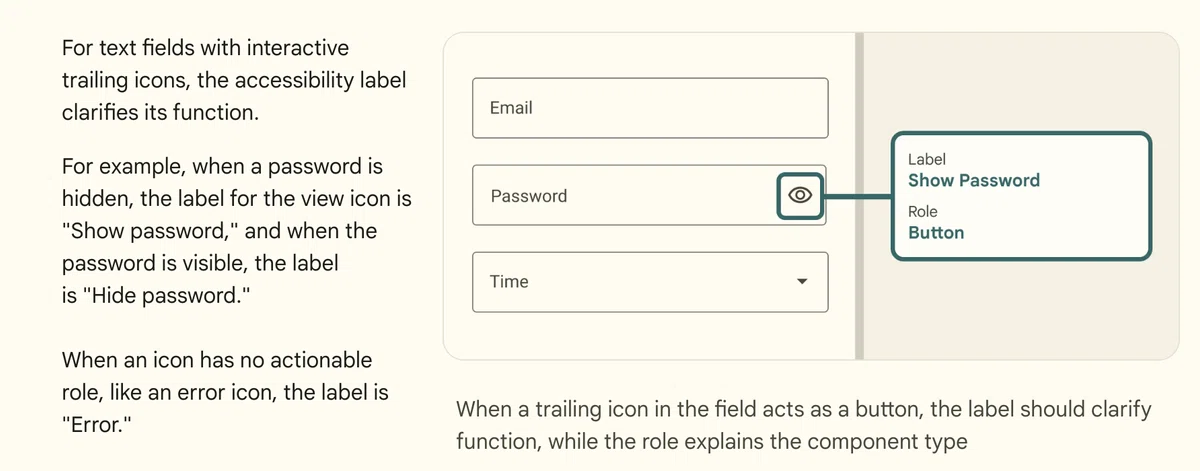 【マテリアルデザイン】visibility icon、パスワード見たいときはどっちのアイコンを使うか問題｜Ocha