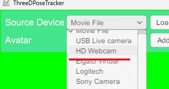 WebCamMotionCapture + TDPT(Windows版) + VSeeFace + VRoomでの環境設定について｜びすたん