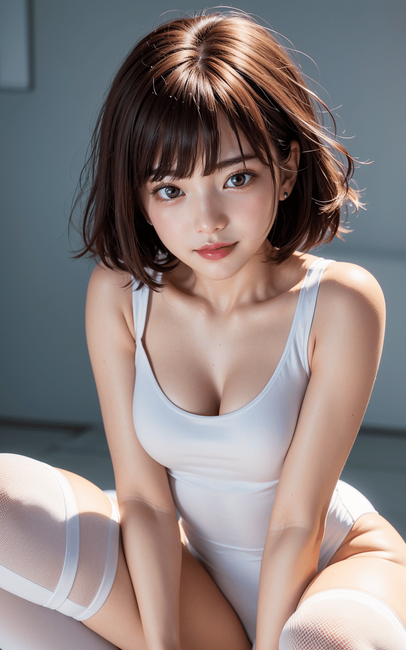 AI写真集 白レオ 太股姫 vol.4（無料30枚・有料145枚）縦1280～1600ピクセルの高画質｜kitamura@AIART縞パン大好き！noteAI縞パン写真集よろしくね！