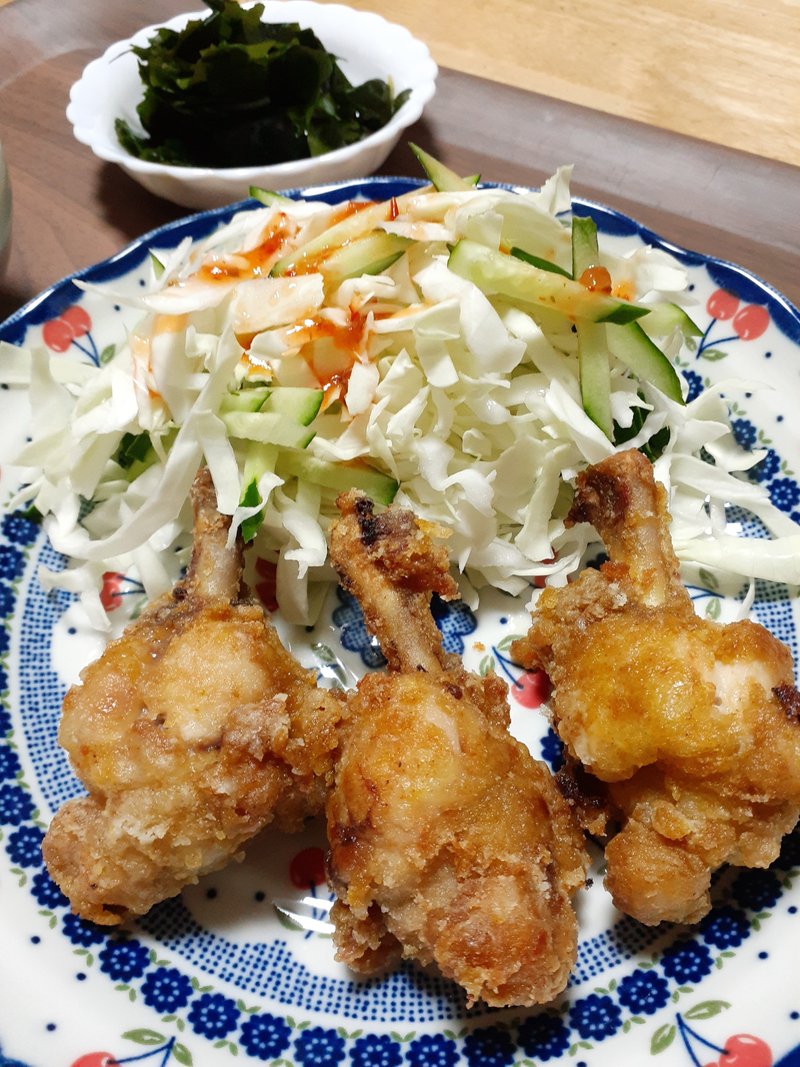 『チューリップから揚げ🌷』(塩分1.3g)｜guttyo