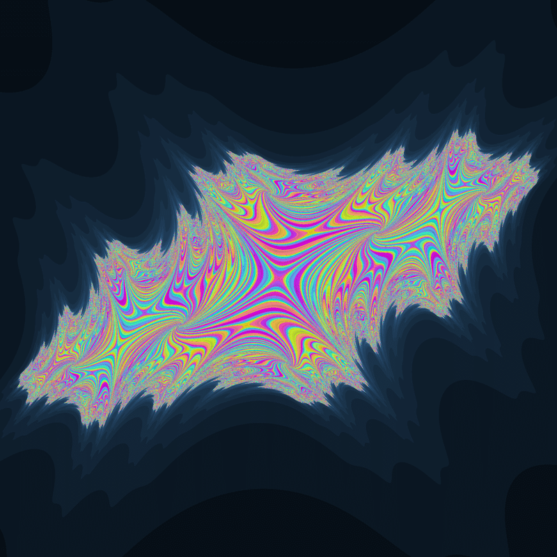 今週のフラクタル21 (z^2-ixy+c)｜108Hassium