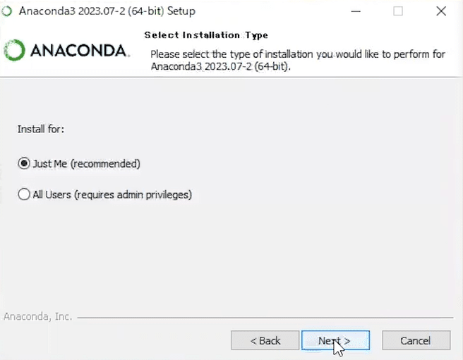 Anaconda & Visual Studio Codeインストールと、簡単なプログラム実行手順｜ひろえ