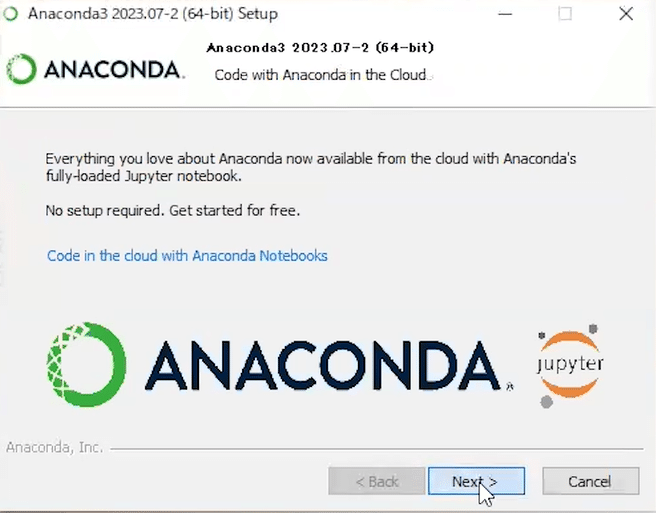 Anaconda & Visual Studio Codeインストールと、簡単なプログラム実行手順｜ひろえ