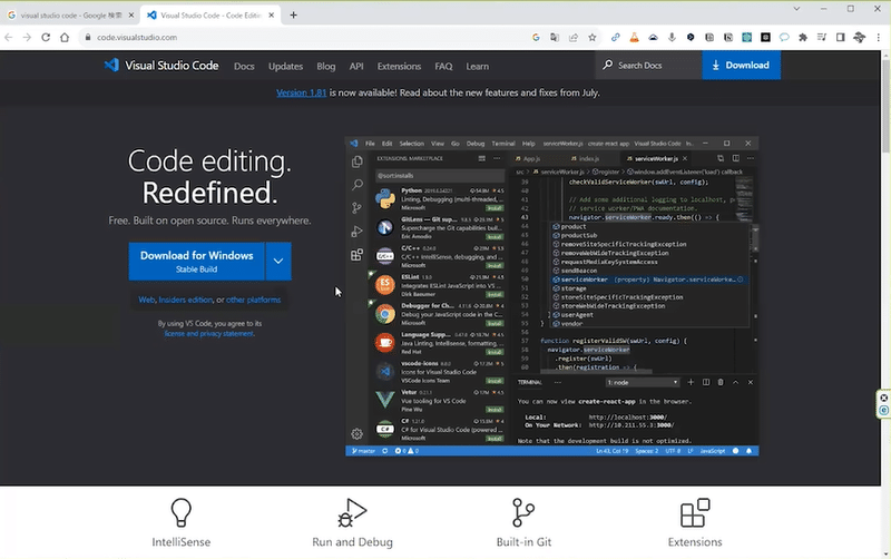 Anaconda & Visual Studio Codeインストールと、簡単なプログラム実行手順｜ひろえ